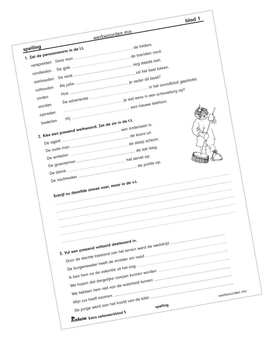 Werkbladen Archives - Pagina 6 van 18 - Educatieve Uitgeverij Kinheim