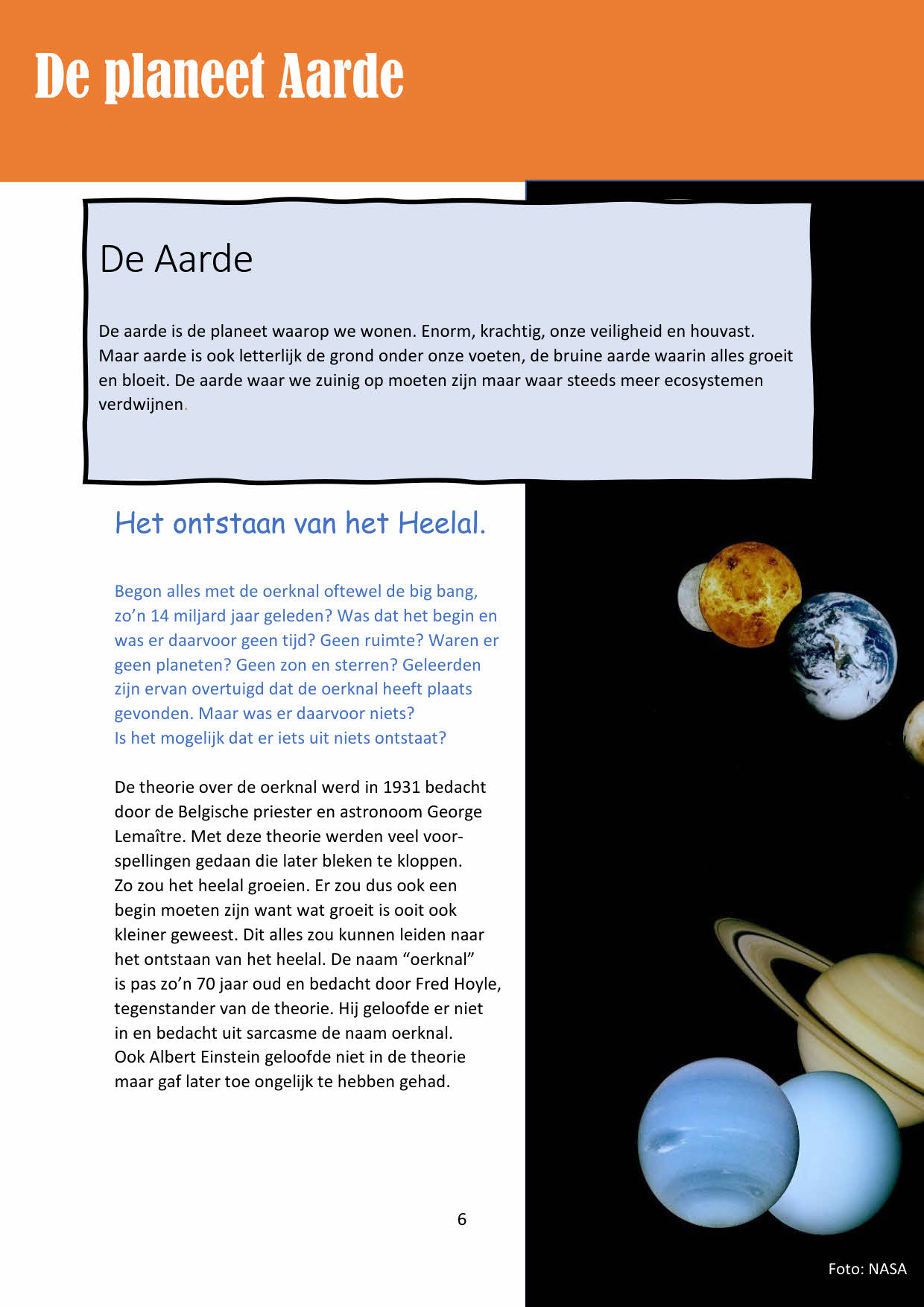 De Vier Elementen - Aarde - Educatieve Uitgeverij Kinheim